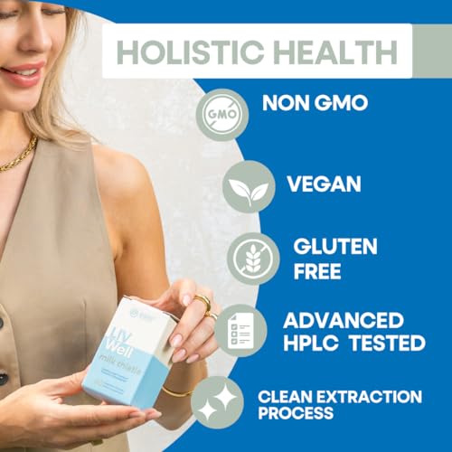 supports liver function with silymarin