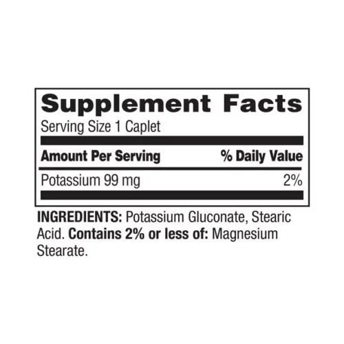 Supports low potassium levels naturally