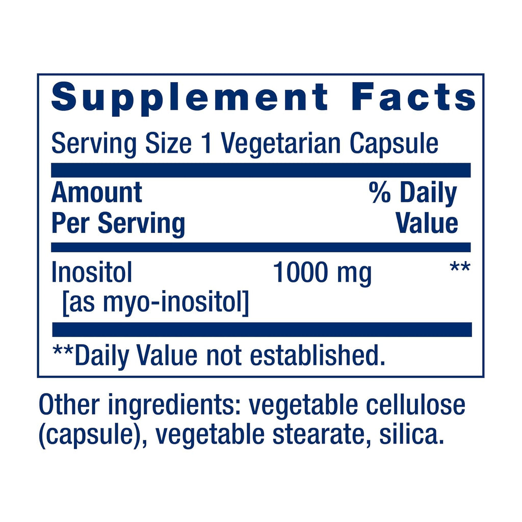 supports mental clarity with inositol
