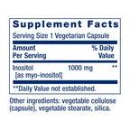supports mental clarity with inositol