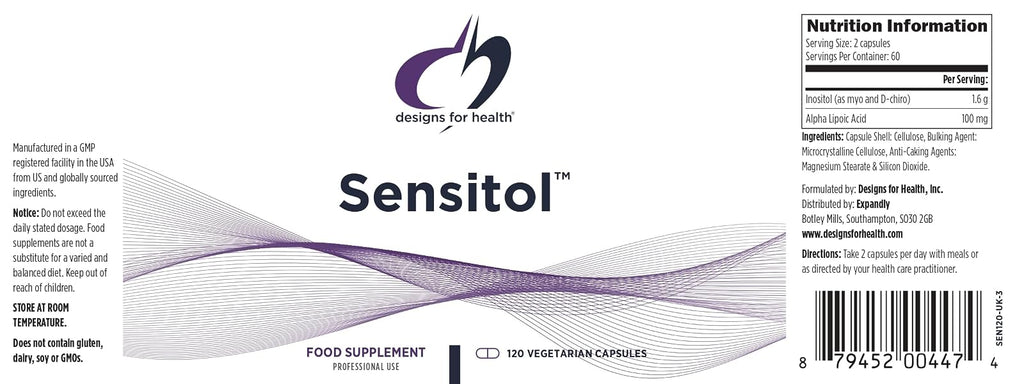Supports metabolic health with Inositol