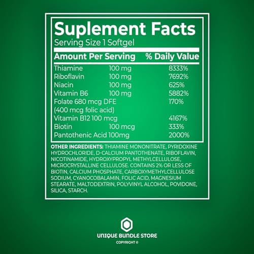 Supports metabolism with Vitamin B-100