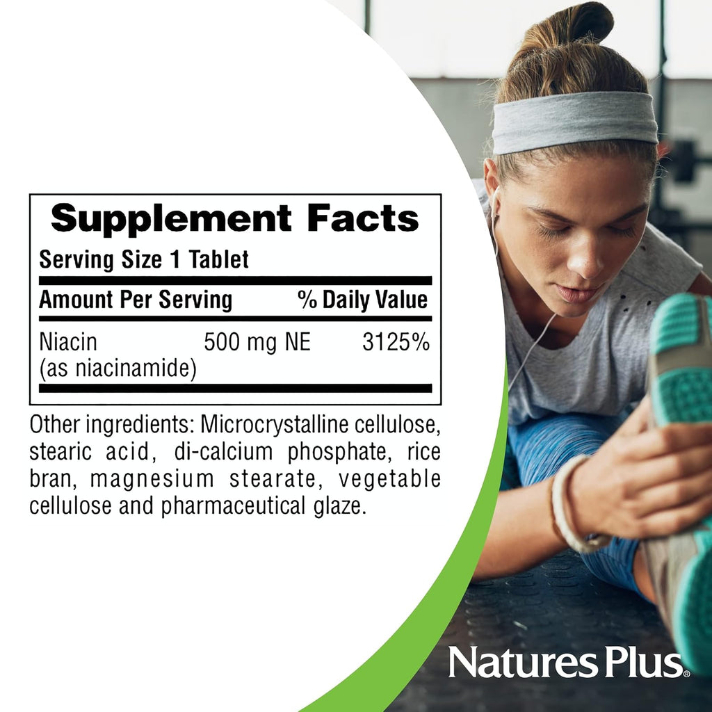 Supports metabolism with Vitamin B3