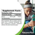 Supports metabolism with Vitamin B3
