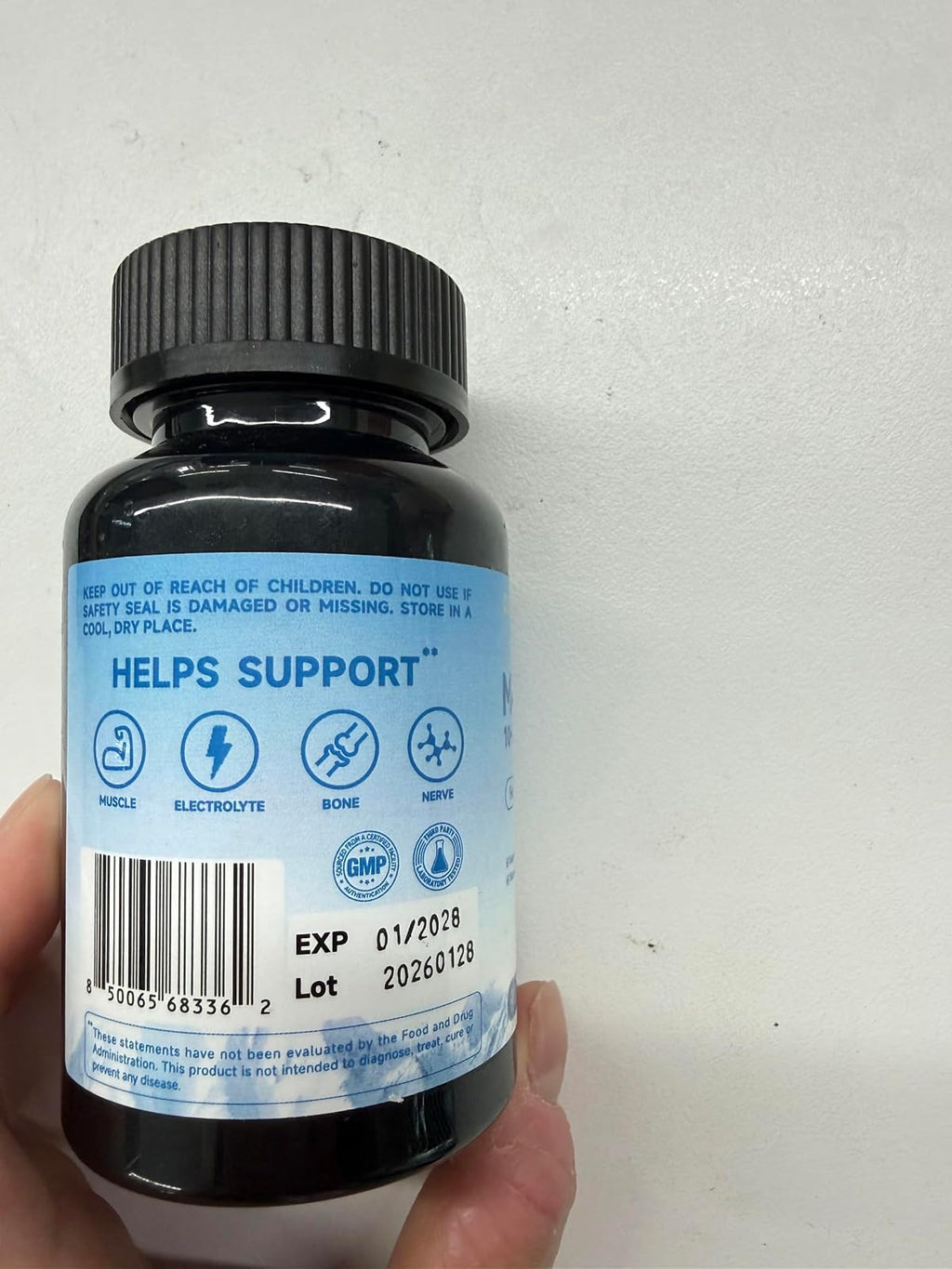 Supports muscle and nerve function