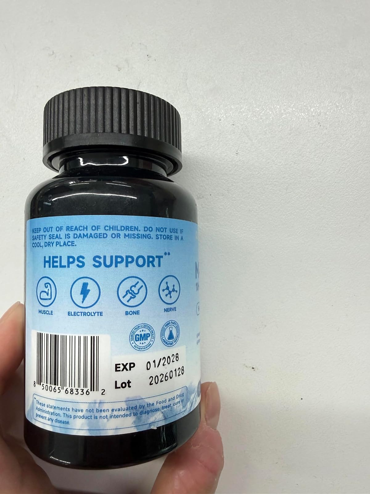 Supports muscle and nerve function