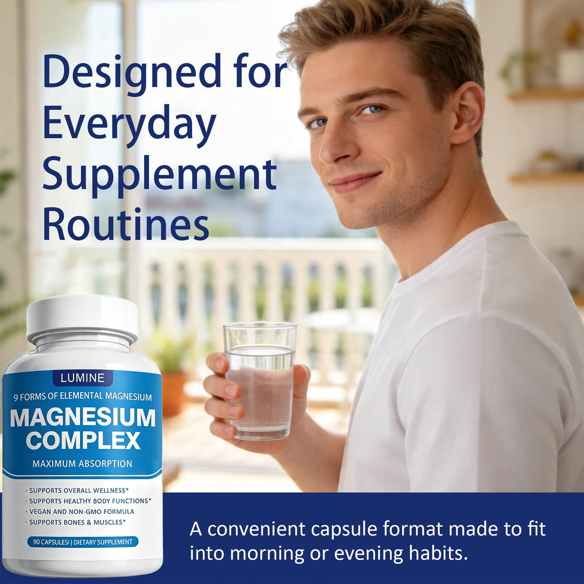 Supports muscle function and recovery