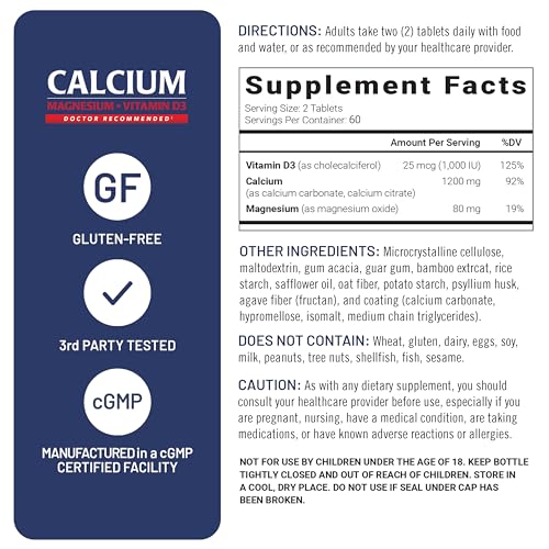 Supports muscle function with calcium