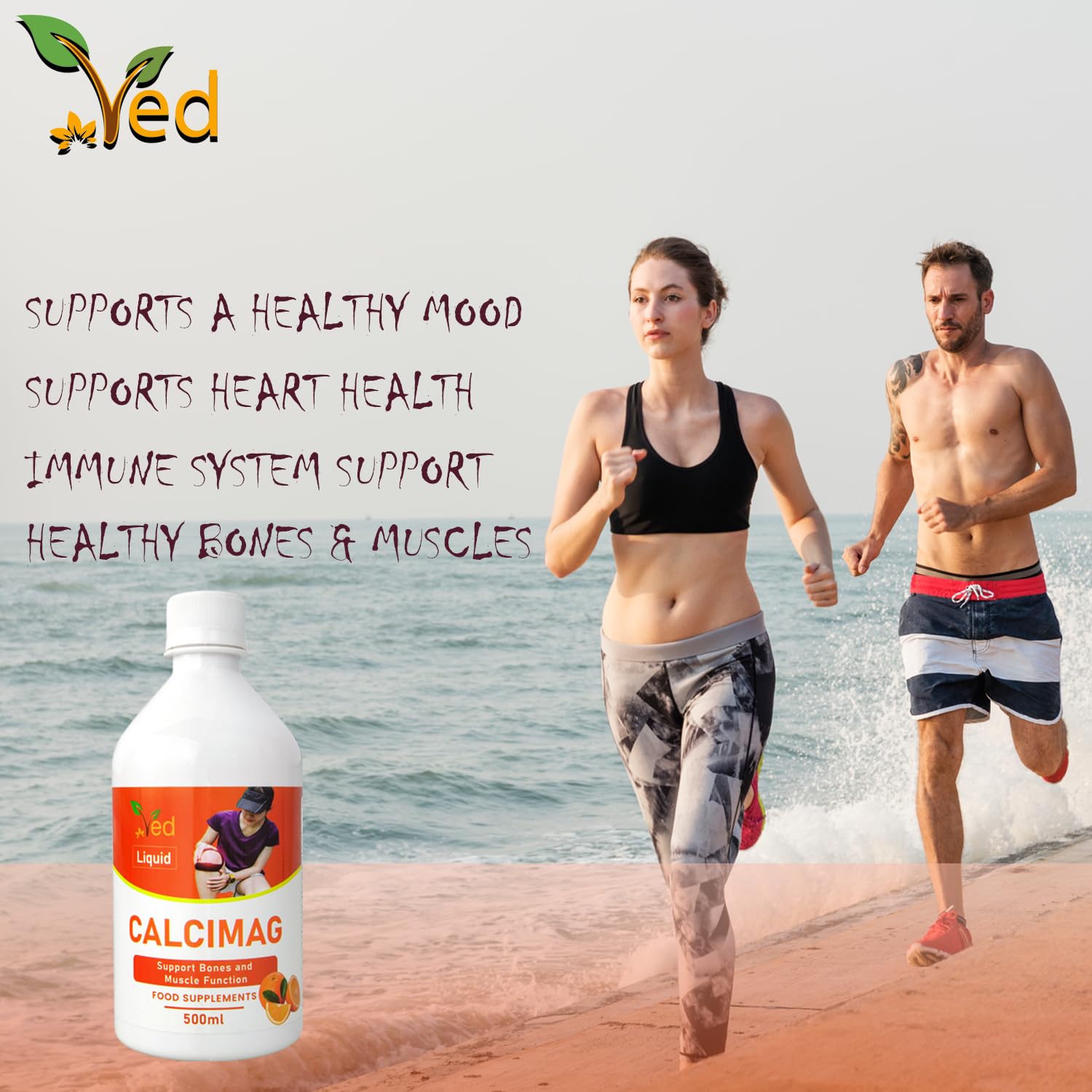 Supports muscle function with calcium