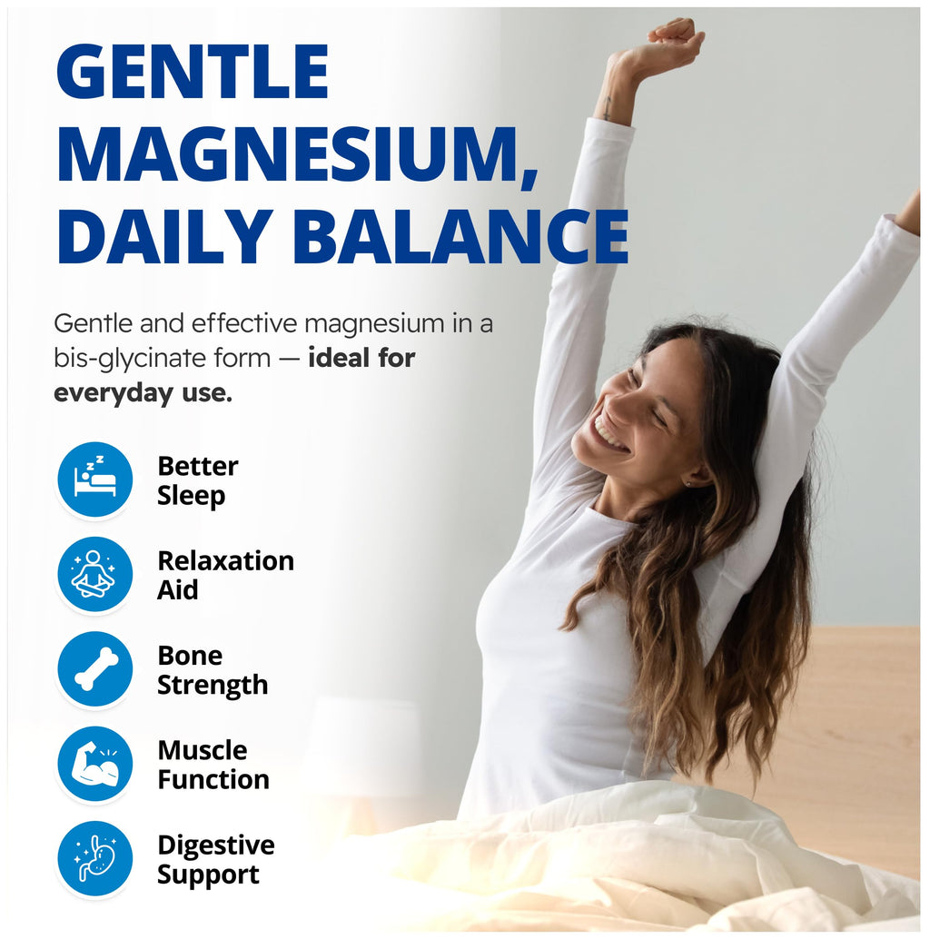 supports muscle function with magnesium