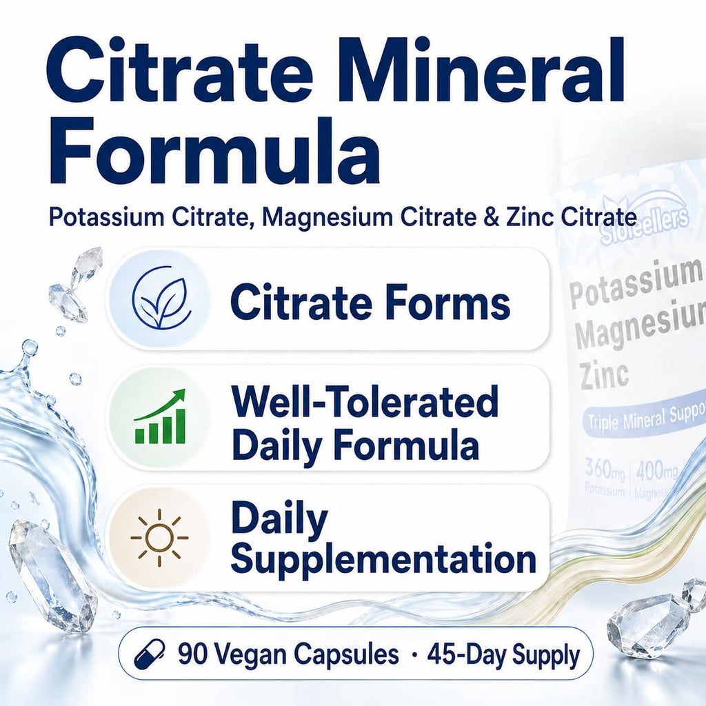 Supports muscle function with potassium