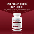 Supports muscle growth with BCAA