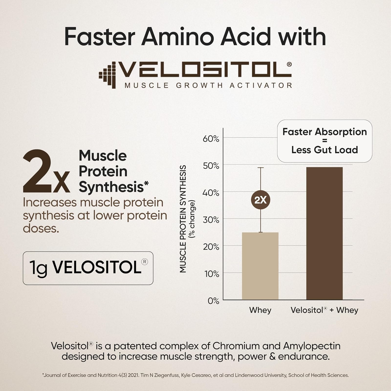 supports muscle recovery and growth