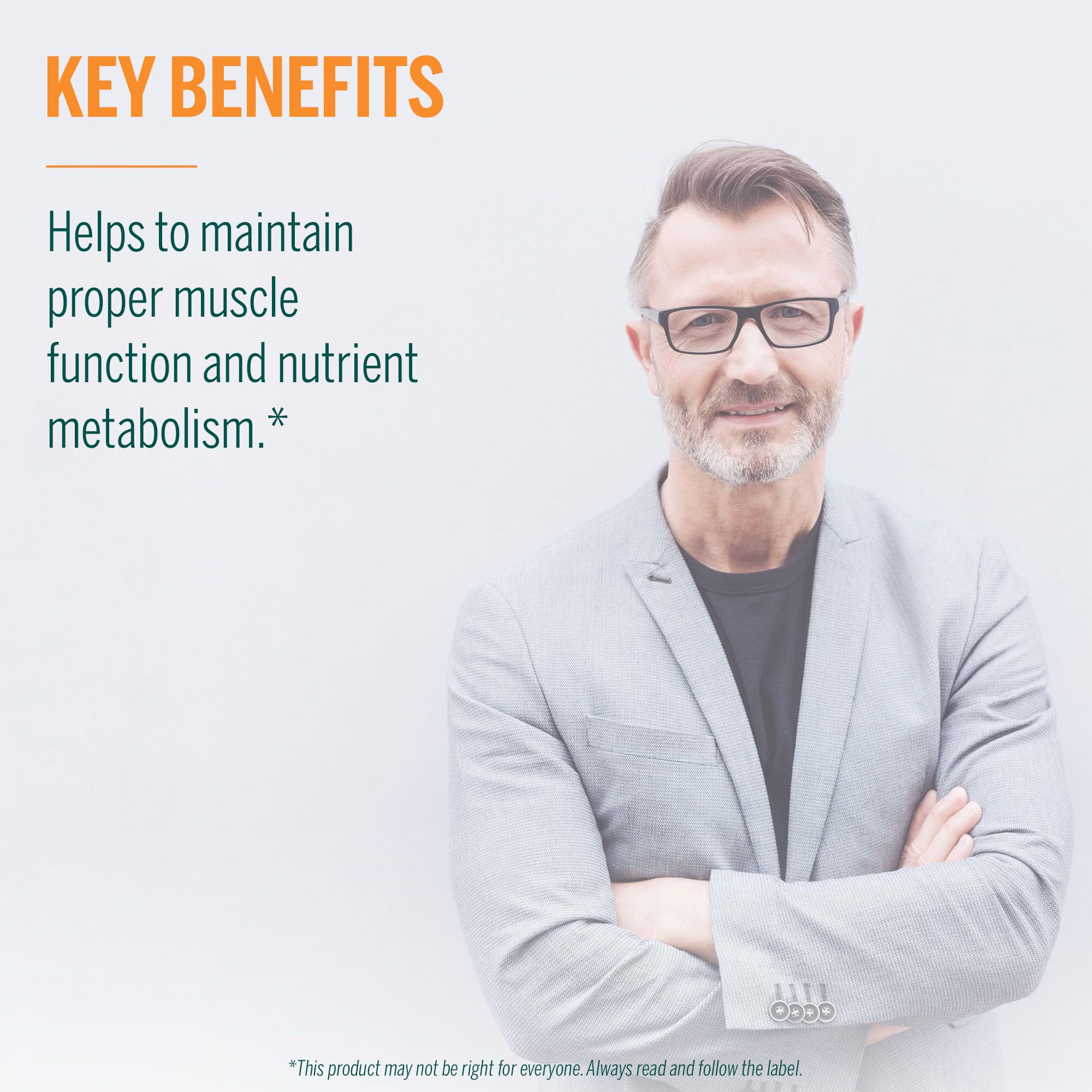 Supports muscle recovery with magnesium