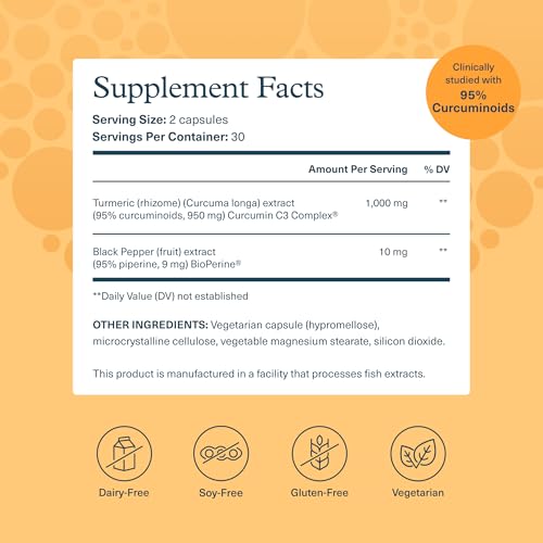Supports muscle recovery with turmeric