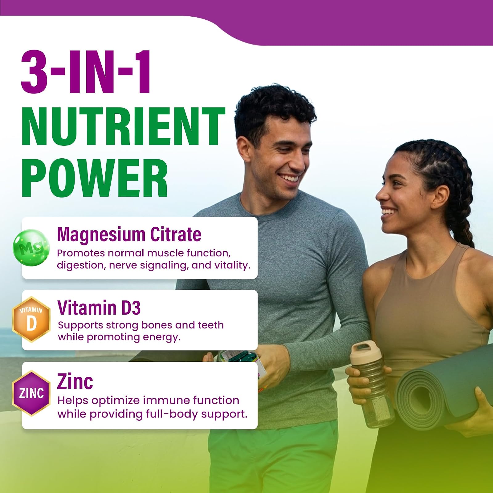 Supports muscle relaxation and recovery