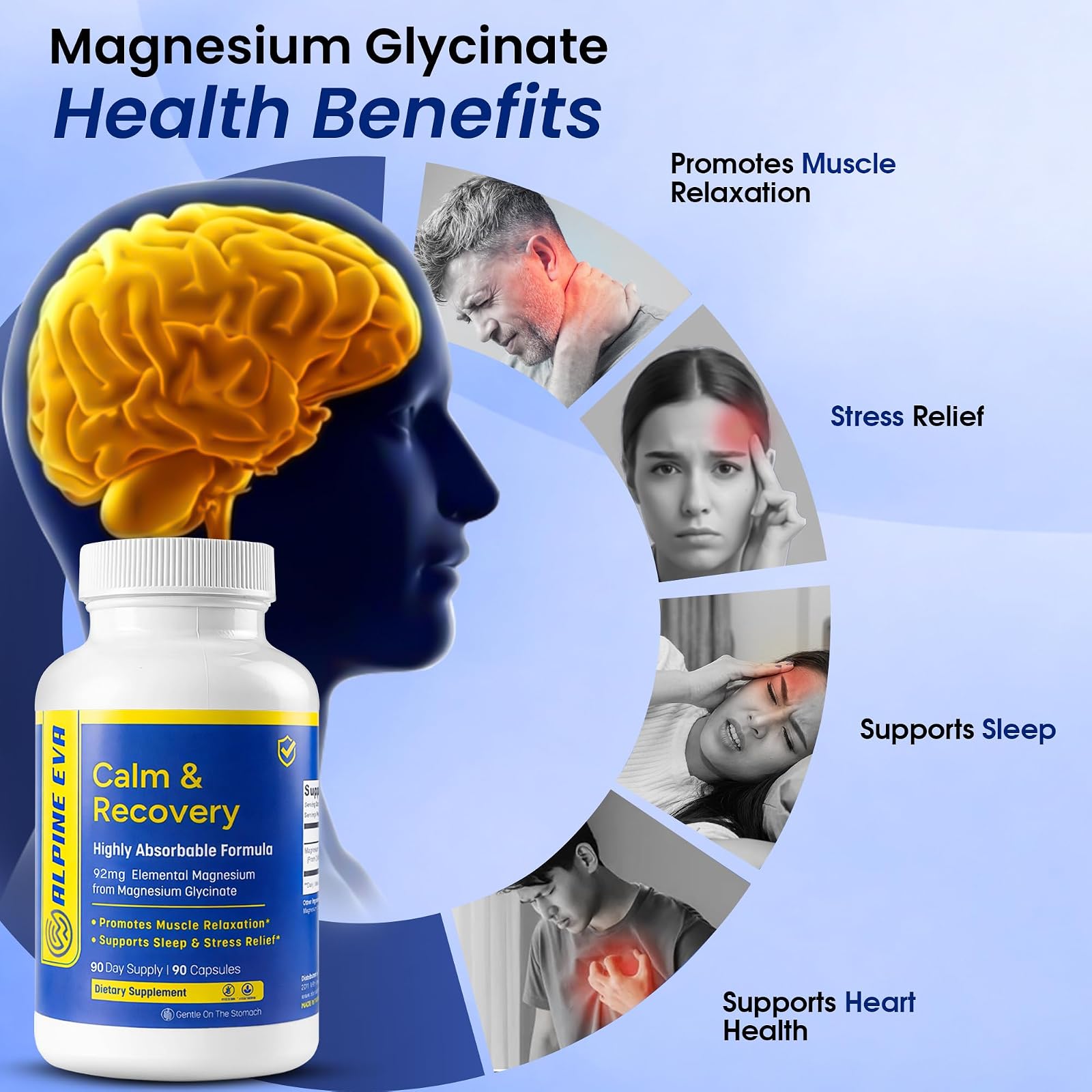Supports muscle relaxation magnesium