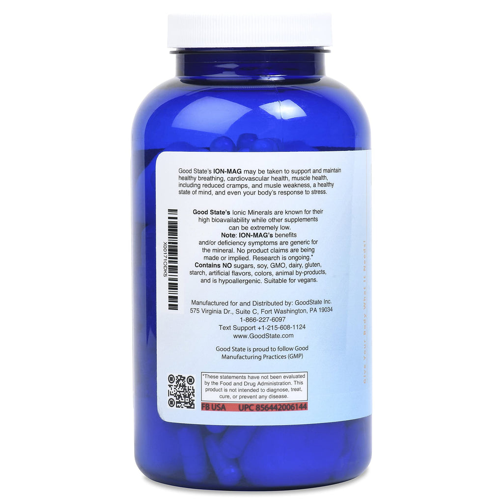 Supports muscle relaxation with magnesium