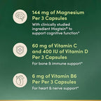 supports muscle relaxation with magnesium