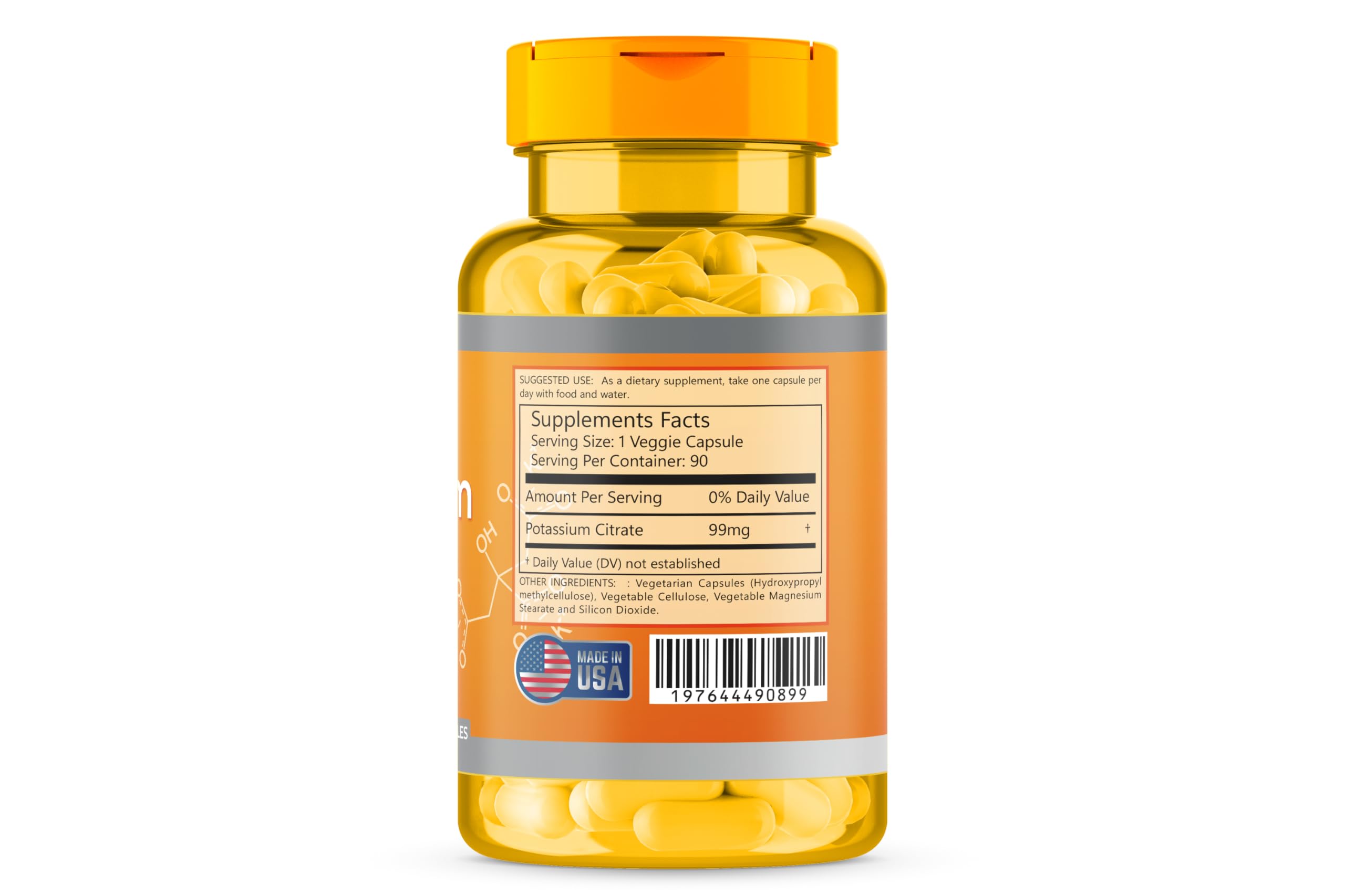 Supports normal pH with potassium