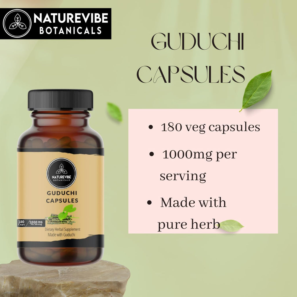 Supports overall health with Guduchi