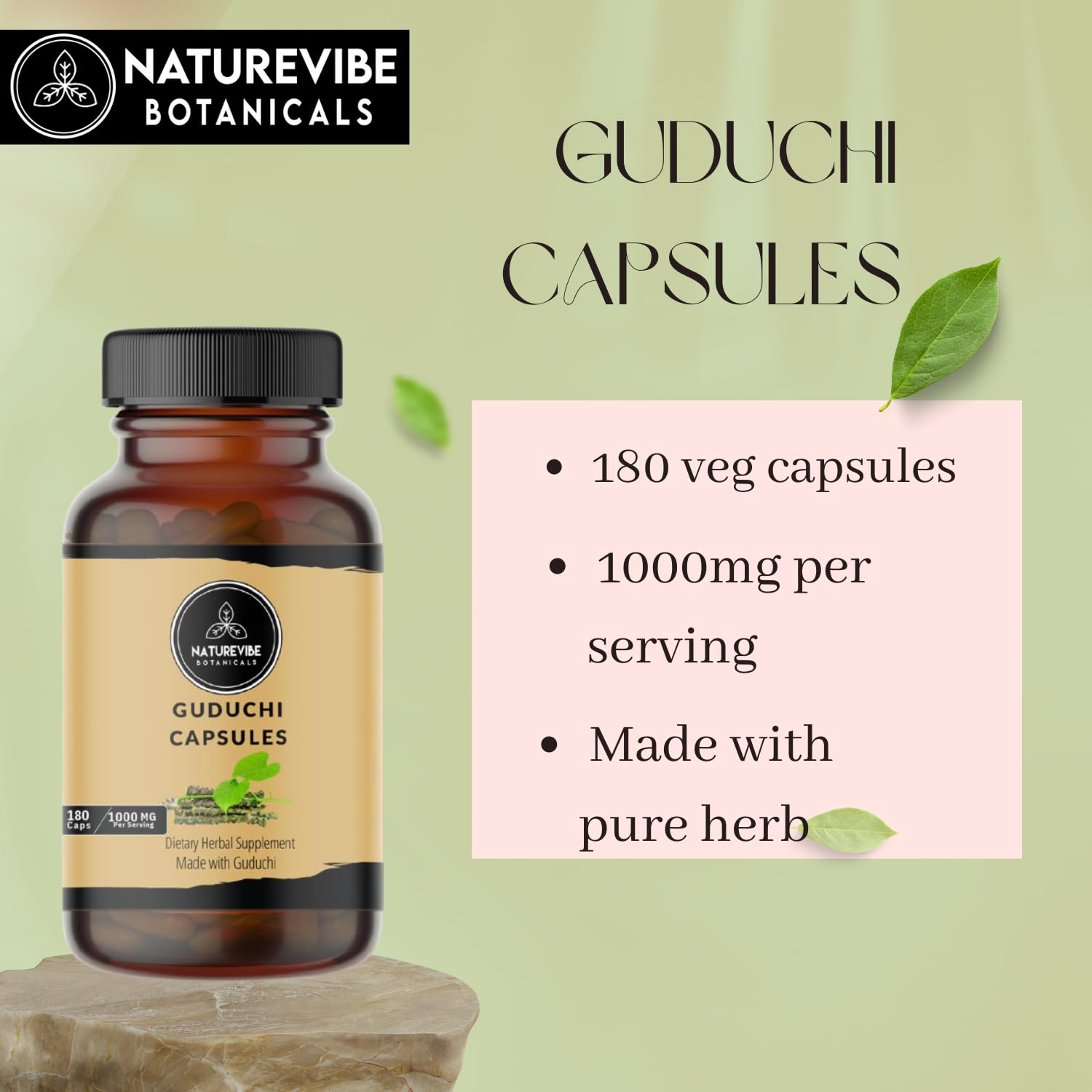 Supports overall health with Guduchi