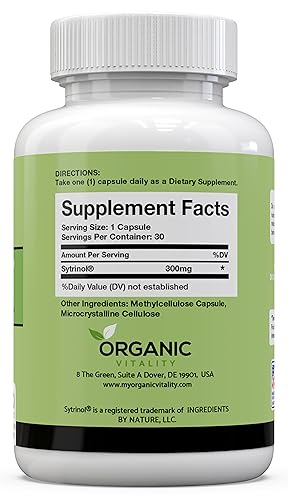 Supports overall health with Sytrinol