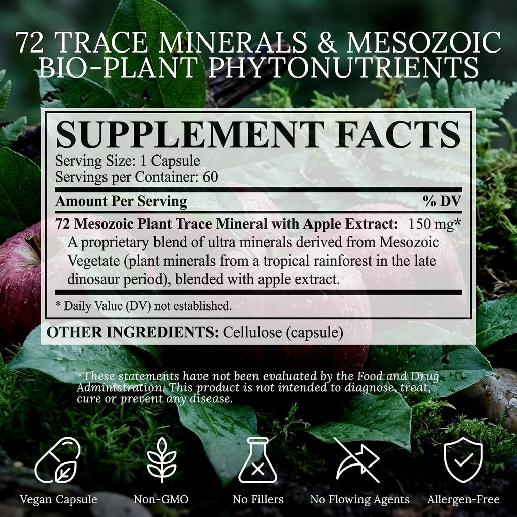 Supports overall health with trace minerals