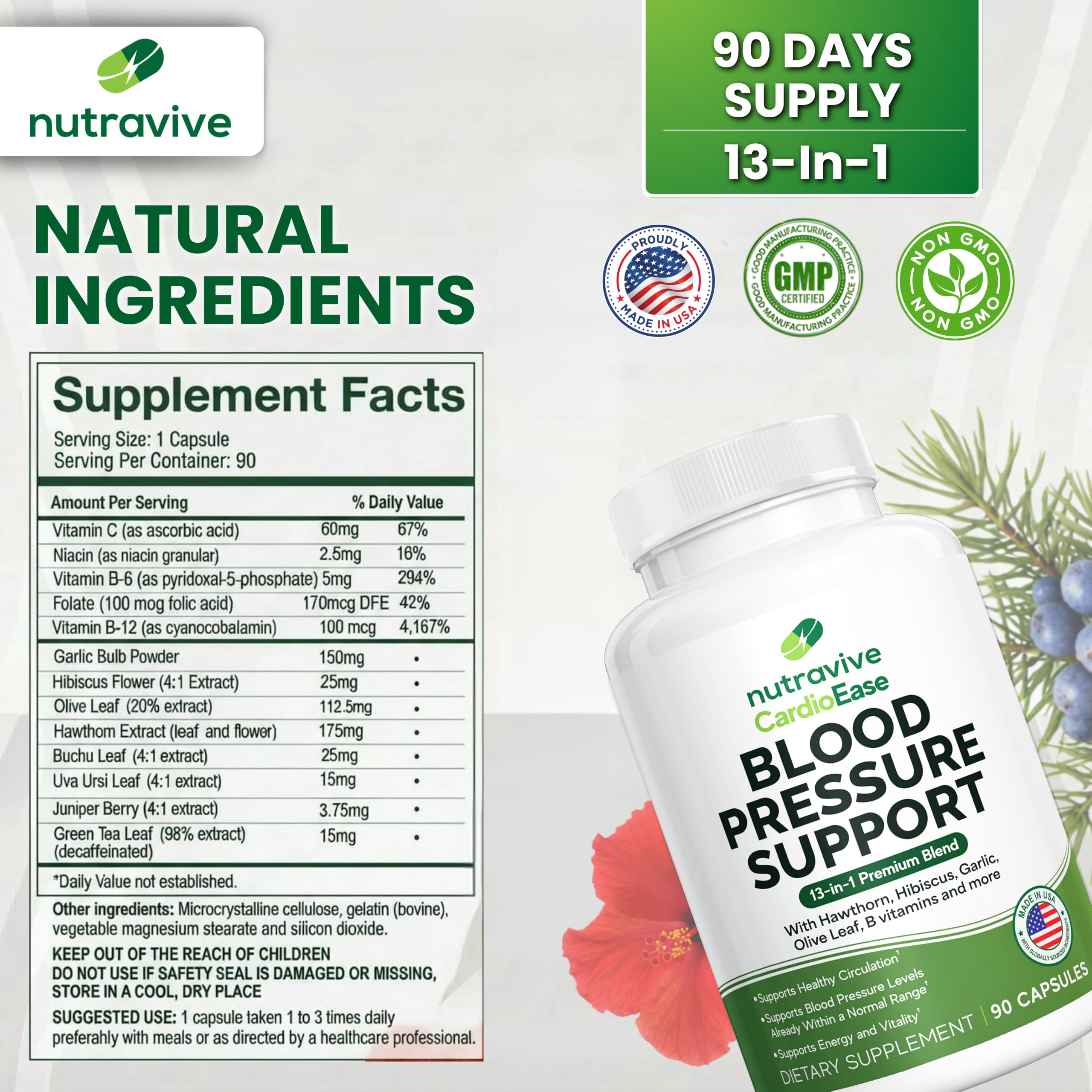 Supports overall heart function naturally