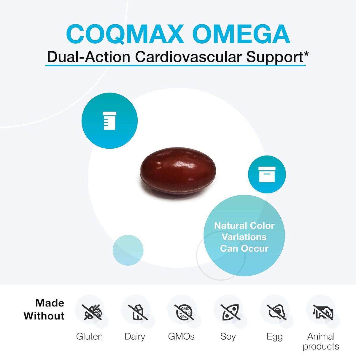Supports overall wellness with fish oil