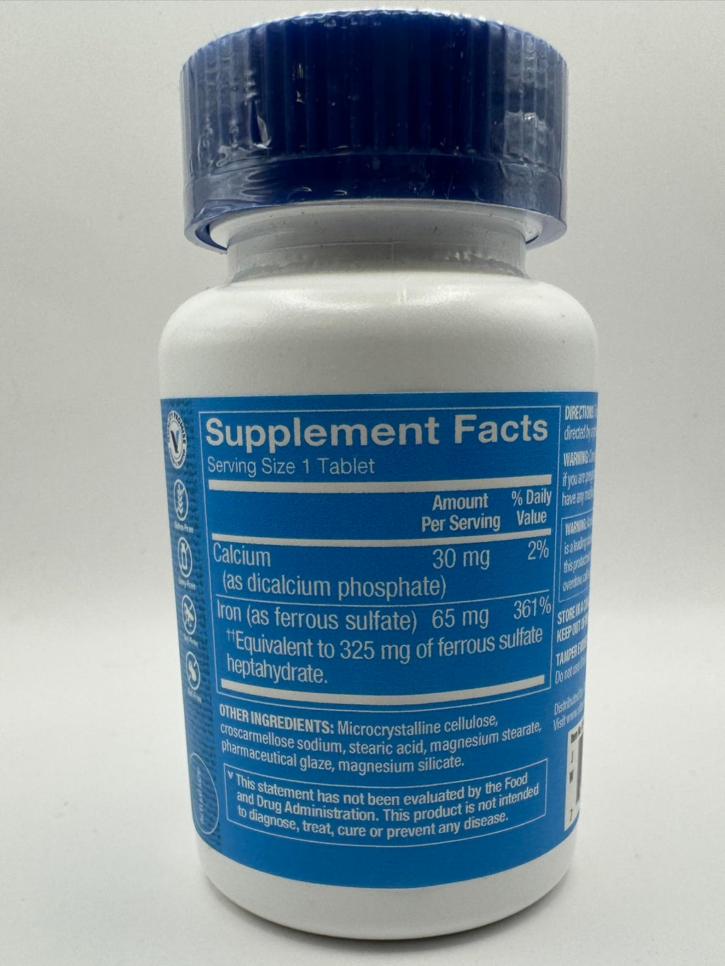 Supports overall wellness with iron