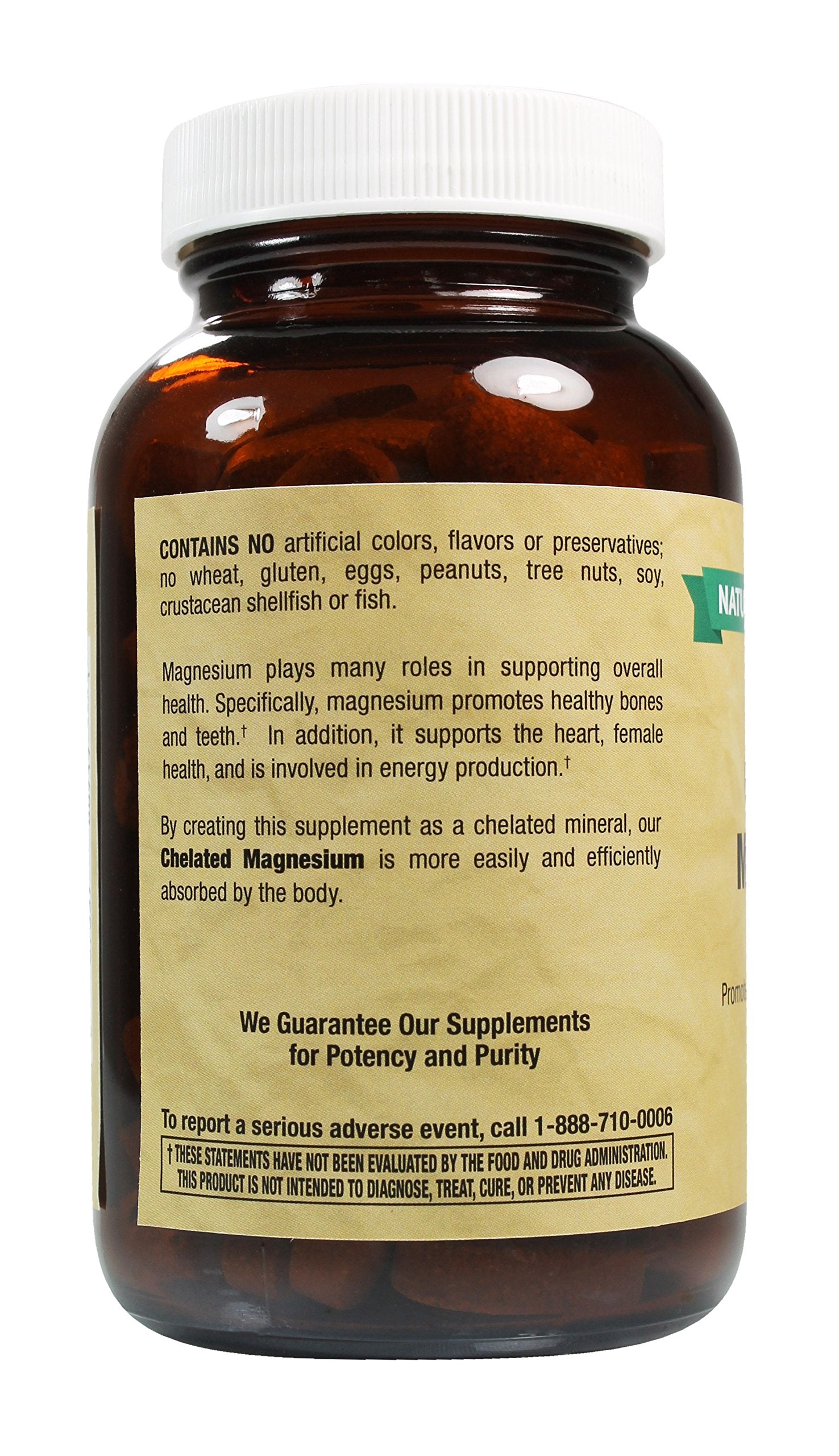 Supports overall wellness with magnesium