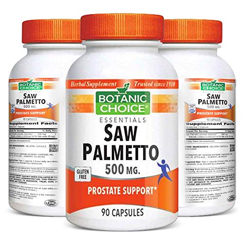 supports prostate health with saw palmetto
