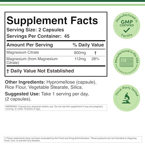 supports regularity with magnesium citrate
