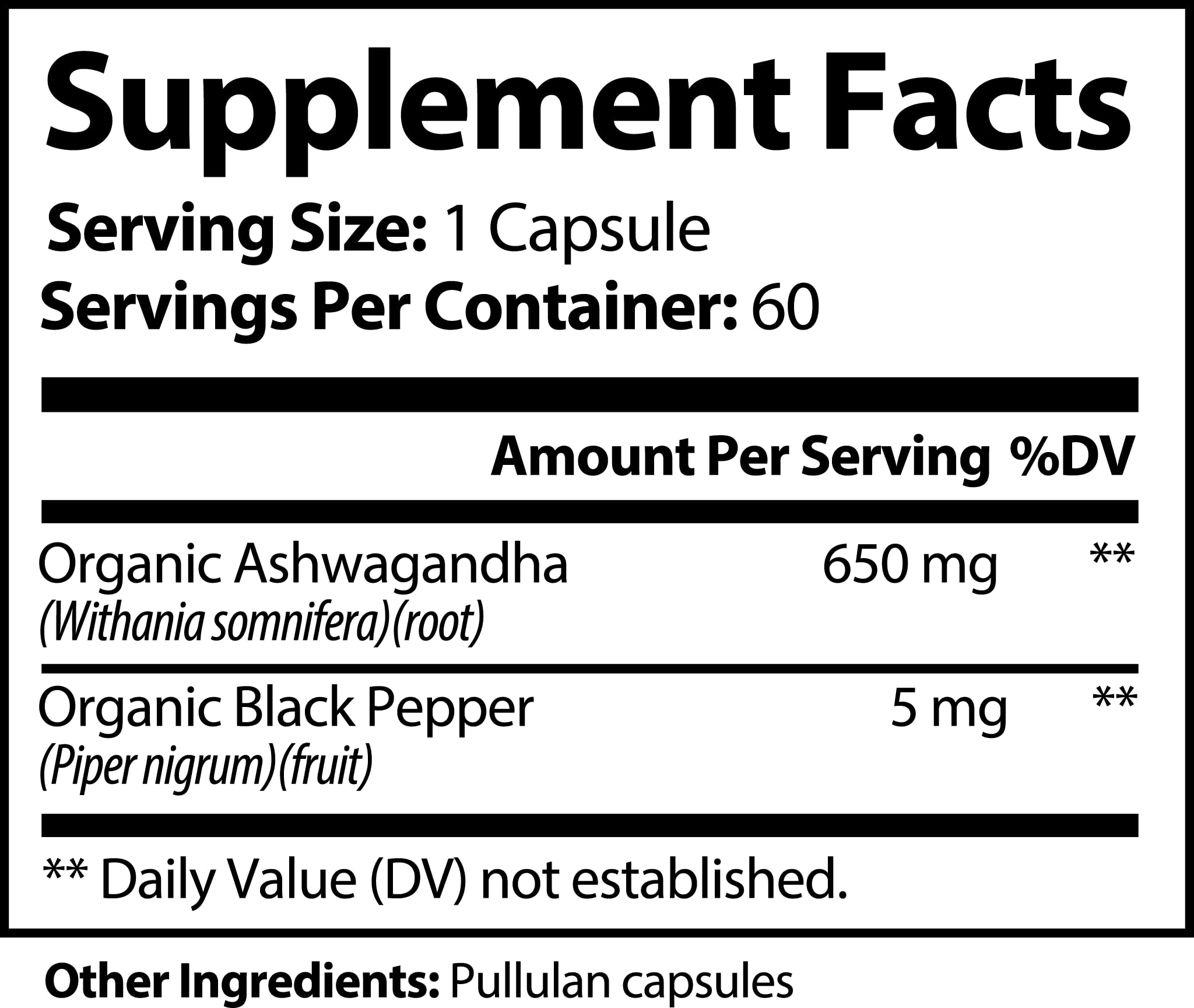 Supports relaxation with ashwagandha