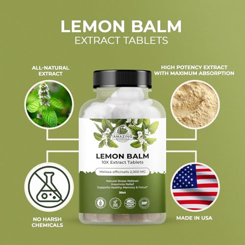 Supports relaxation with Lemon Balm