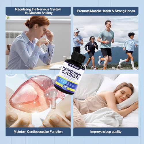 Supports restful sleep with magnesium