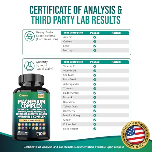 supports restful sleep with magnesium