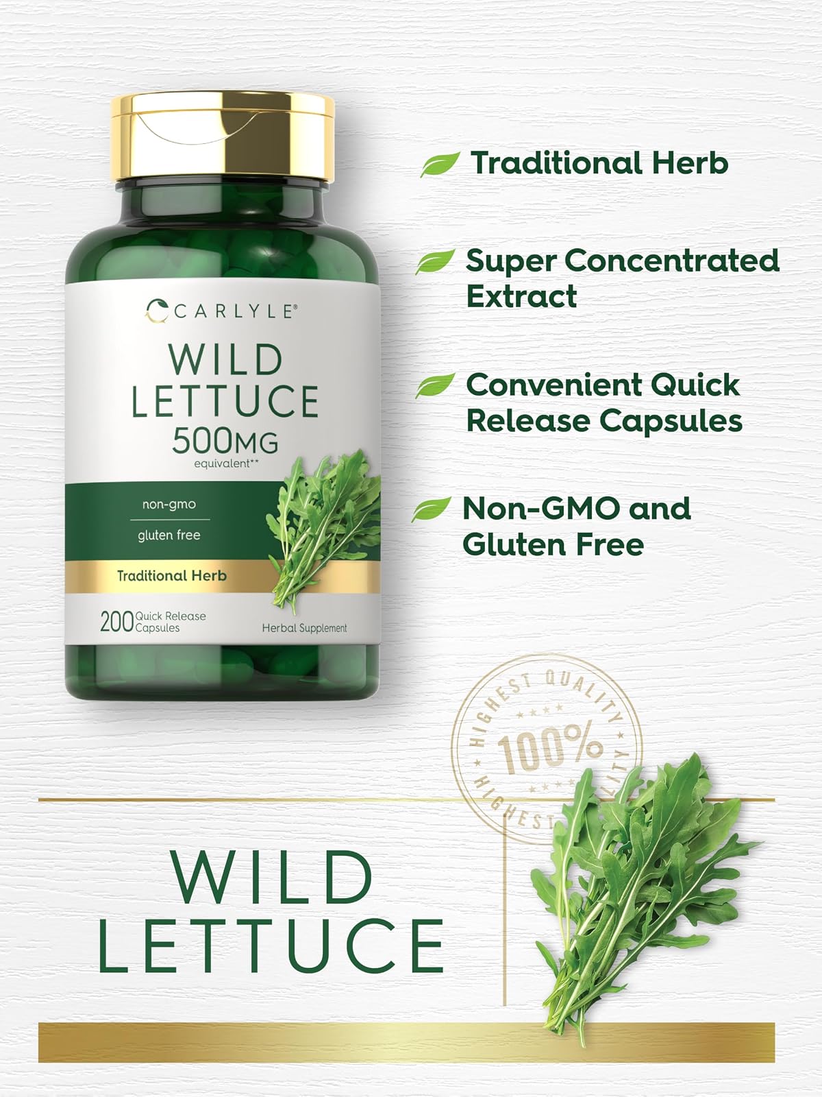 supports restful sleep with wild lettuce