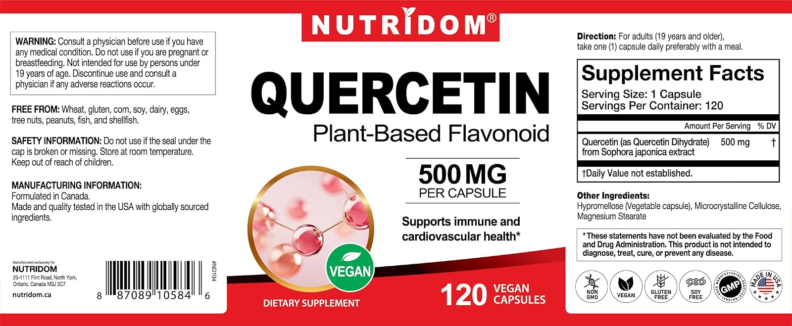 Supports seasonal allergy relief