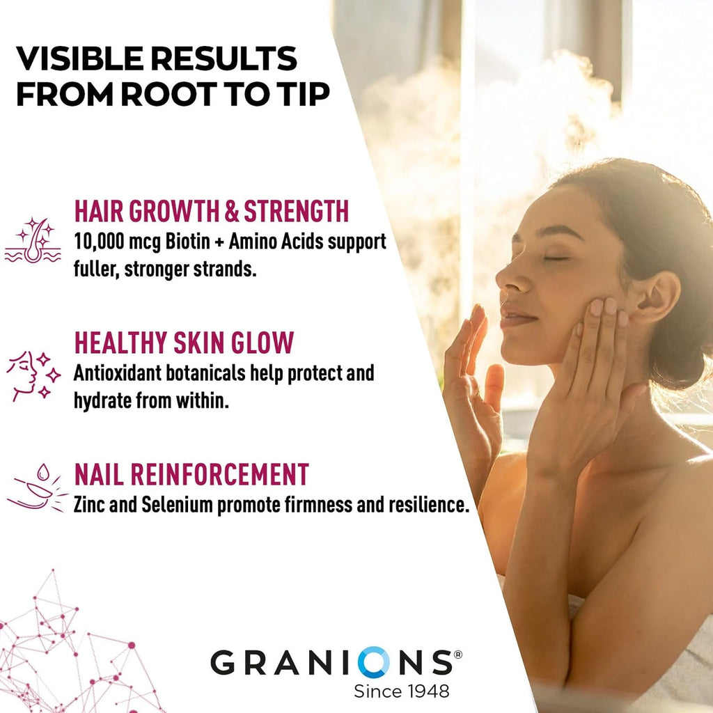 supports skin and nail health