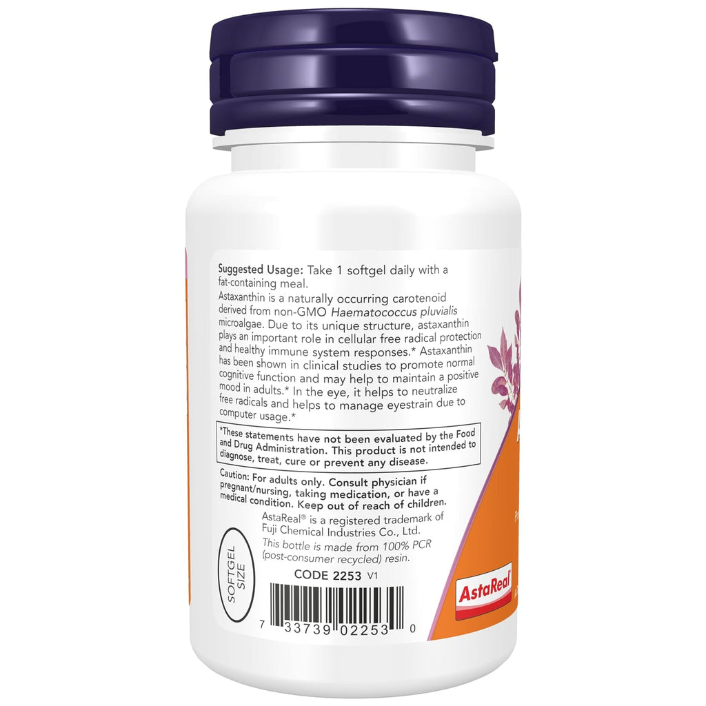 supports skin health with astaxanthin
