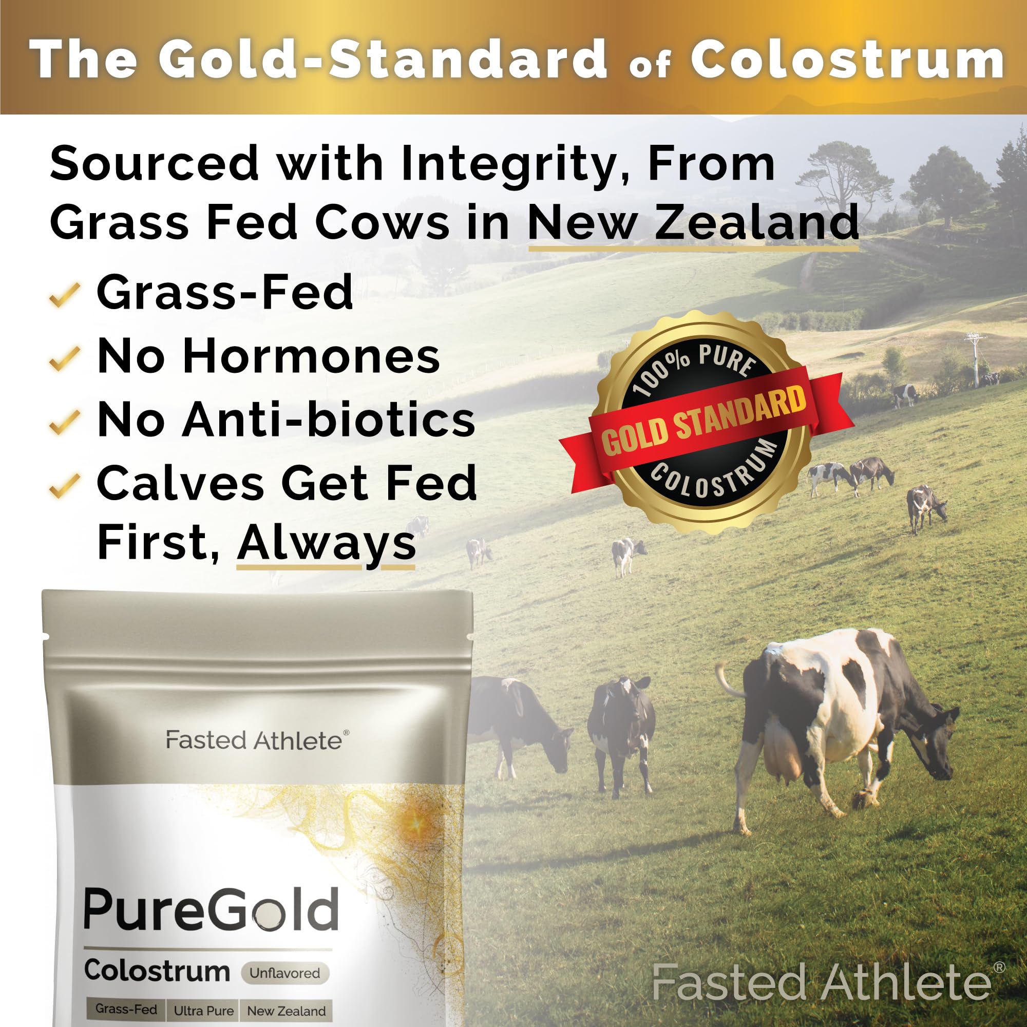 Supports skin health with colostrum