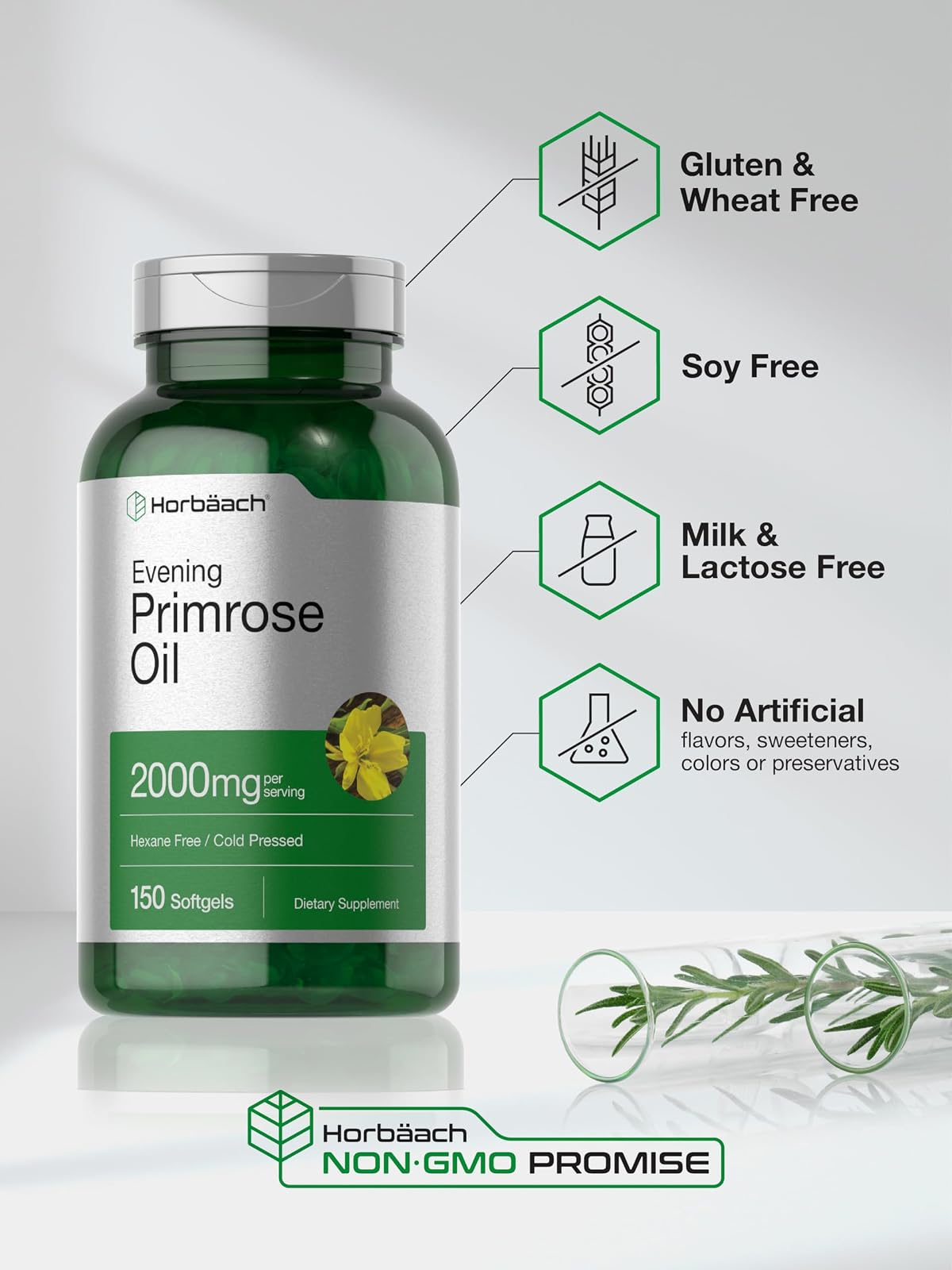 Supports skin health with Primrose