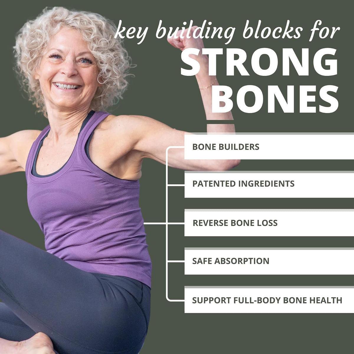 Supports strong bone health