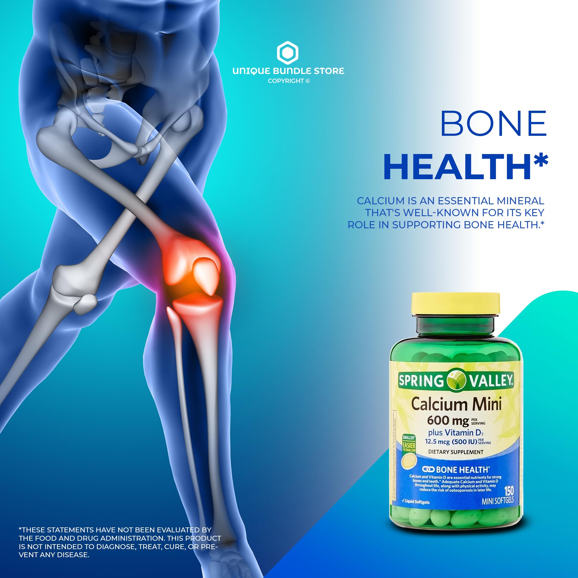Supports strong bones and teeth