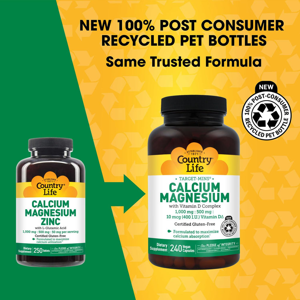 Supports strong bones with calcium