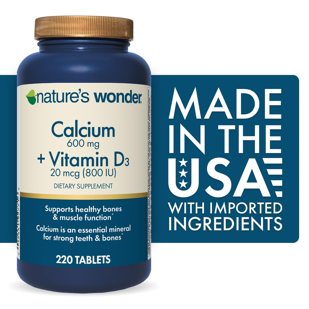 Supports strong bones with calcium