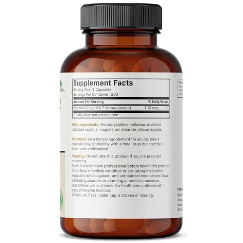 Supports strong bones with Vitamin K2