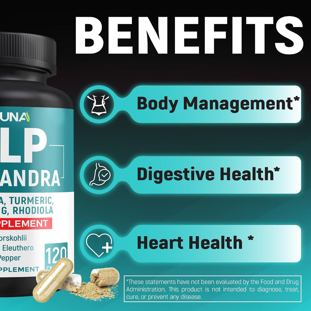 Supports thyroid health with kelp